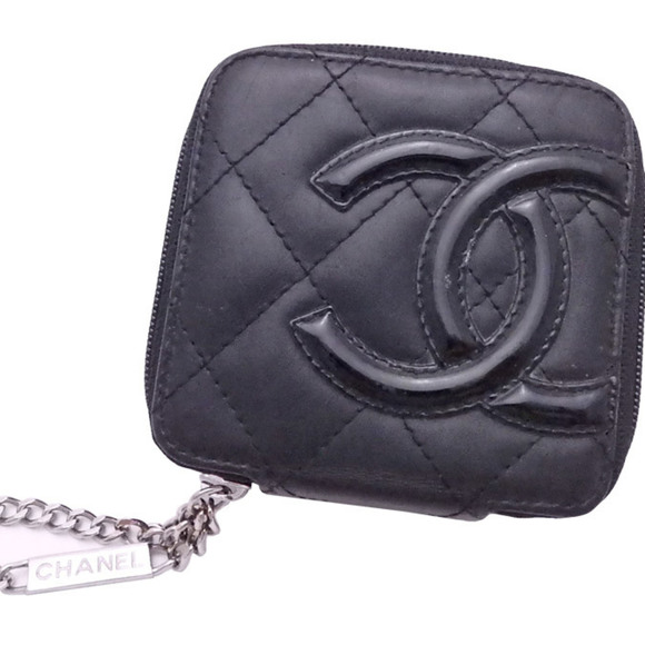 CHANEL | Jewelry | Chanel Chanel Accessory Case Cambon Line Black ...